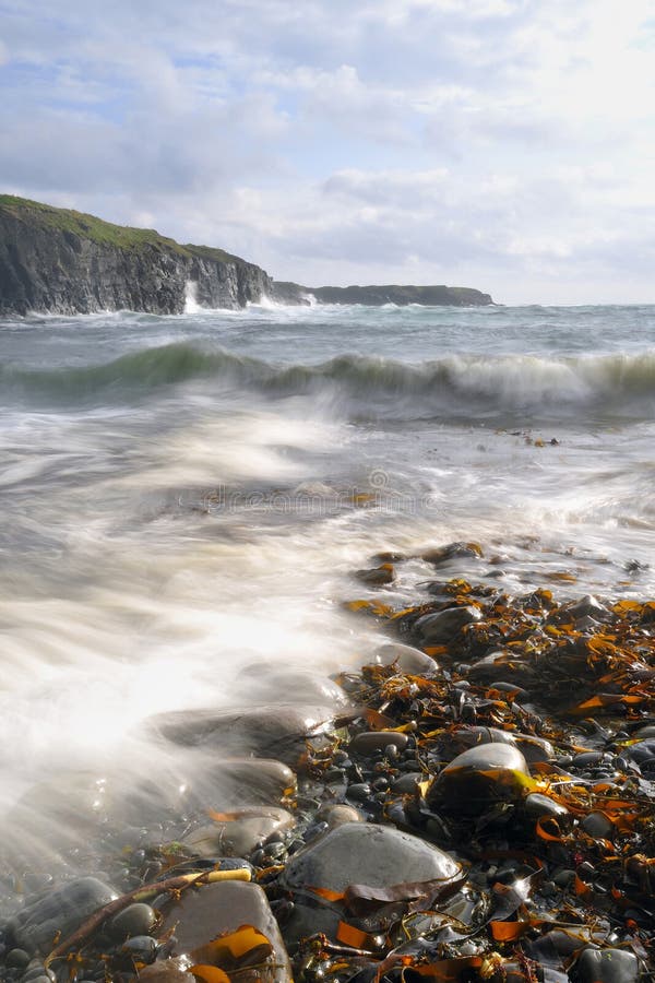 Spanish Point stock photo. Image of weather, travel, waves - 10138216