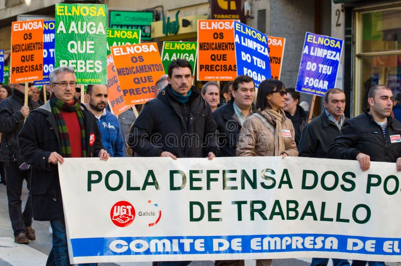 Spanish protest editorial image. Image of protester, revolution - 37689460