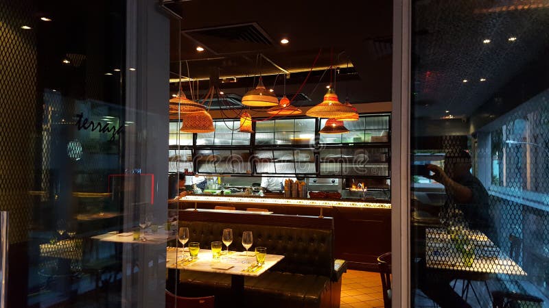 Spanish restaurant stock photo. Image of interior, chef - 54265236