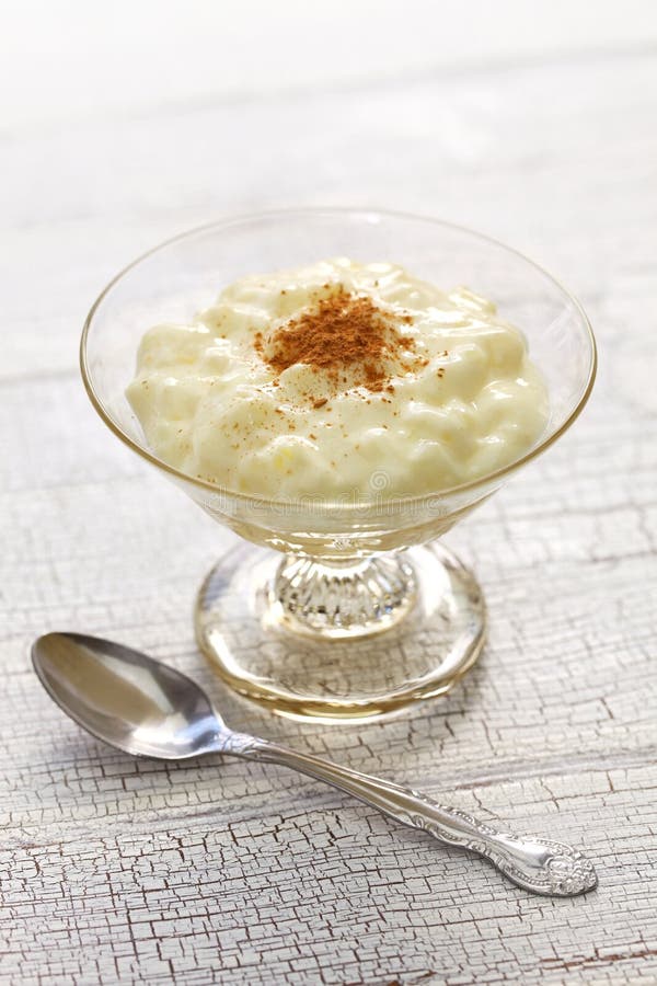 Spanish Rice Pudding, Arroz Con Leche Stock Image - Image of milk ...