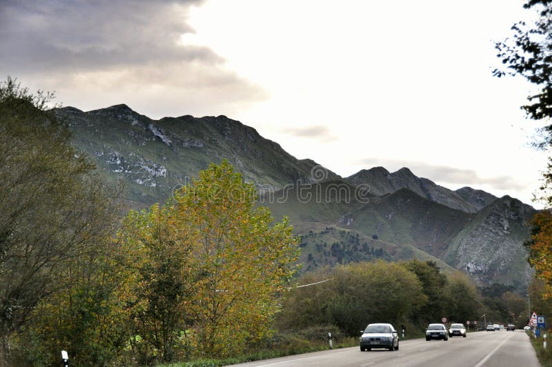 Spanish Road editorial image. Image of drive, bozcaada - 55829880