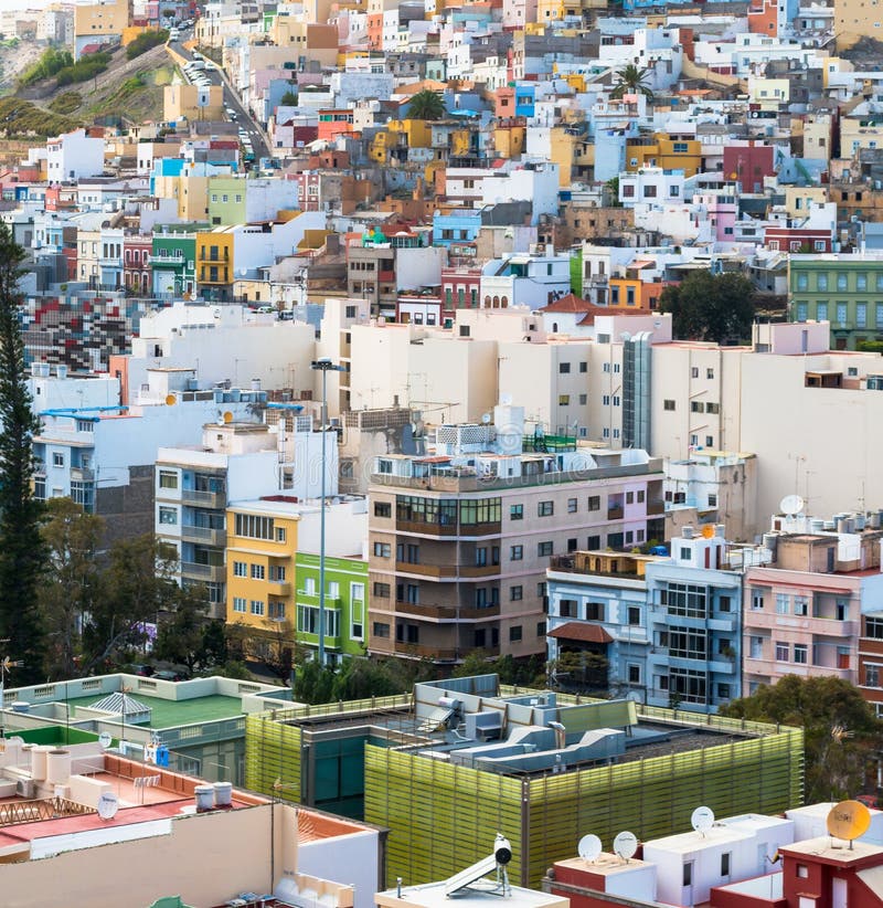 Spanish Rooftop View (4) stock photo. Image of cityscape - 43801138