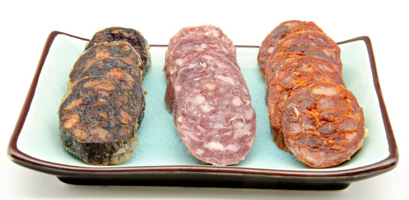 Spanish sausage stock image. Image of appetizer, spanish - 26520727