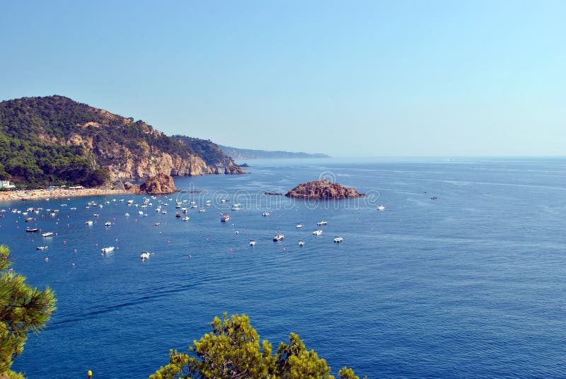 Spanish seaside stock photo. Image of tourism, island - 27007266