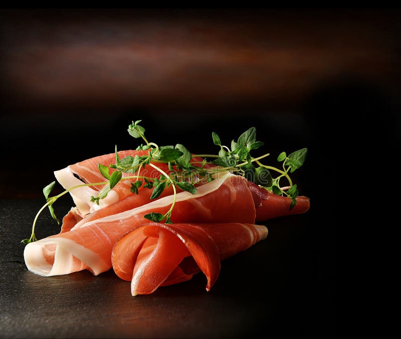 Serrano Ham stock photo. Image of serrano, food, arranged - 28002218