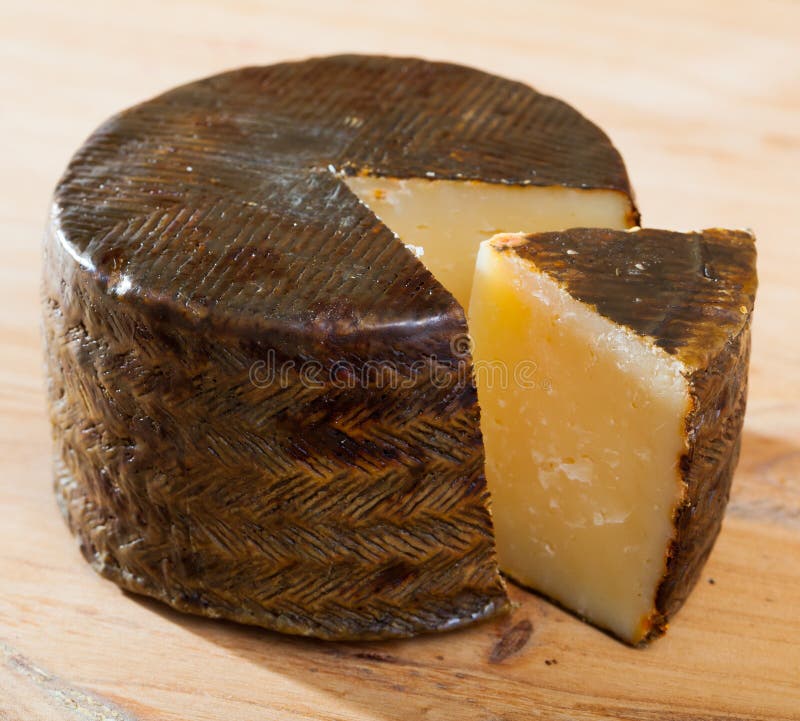 Spanish Sheep Cheese - Manchego Stock Photo - Image of cheese, dish ...