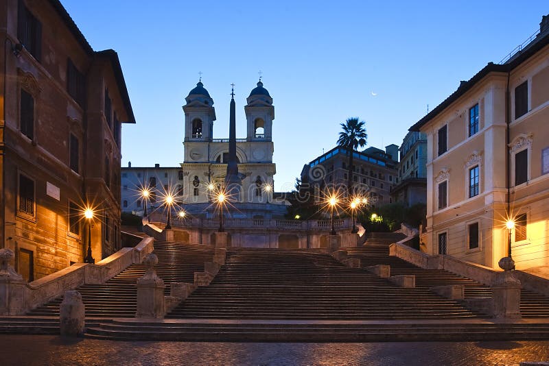 Spanish Steps stock image. Image of rome, history, life - 8114415