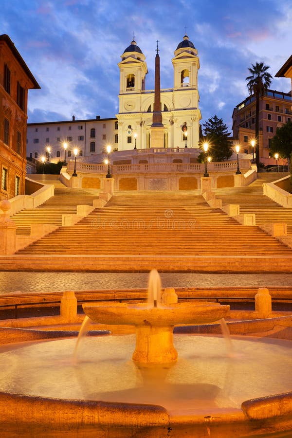 Spanish Steps, Rome, Italy stock image. Image of ancient - 79214381