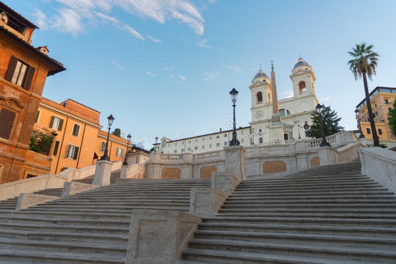 Spanish Steps, Rome, Italy stock photo. Image of basilica - 82889282