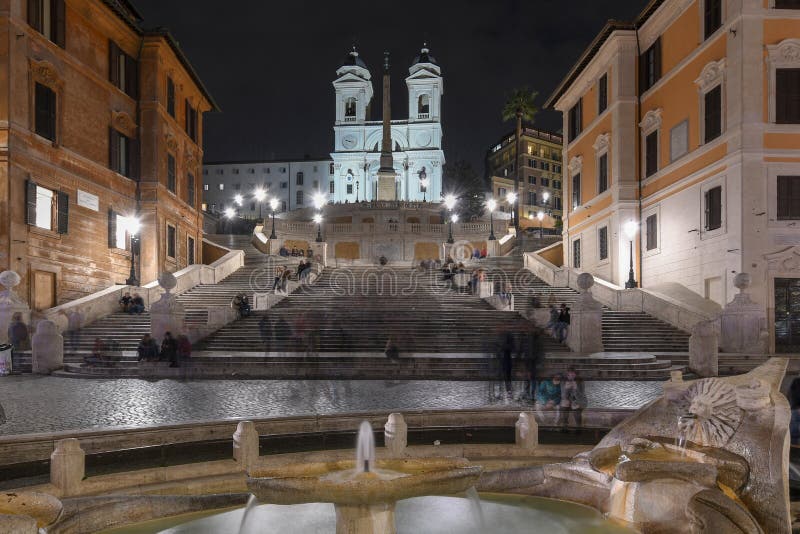 Spanish Steps - Rome, Italy Editorial Photography - Image of roman ...