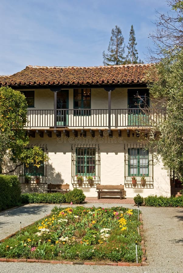 Spanish style architecture stock image. Image of exterior - 4632613