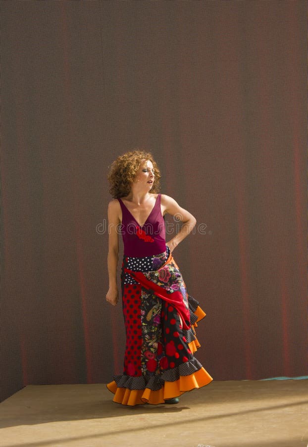 Spanish Tango dancer editorial stock image. Image of expo - 72624564