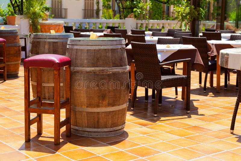 Spanish Tapas Bar stock photo. Image of terrace, spanish - 31453628