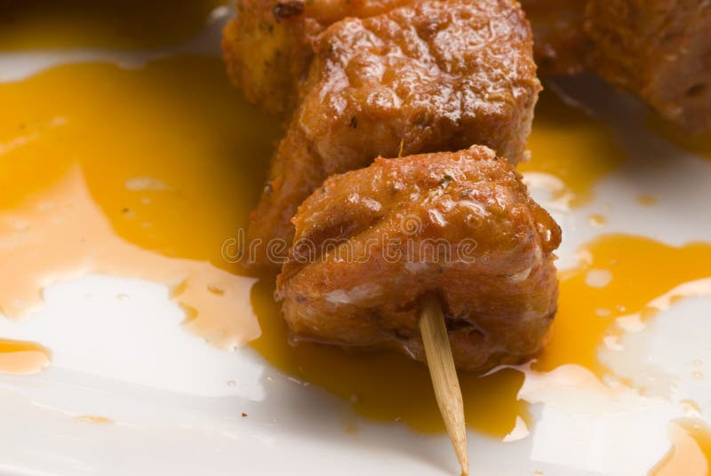 Spanish Tapas Moroccan Style Kebabs Stock Photos - Free & Royalty-Free ...