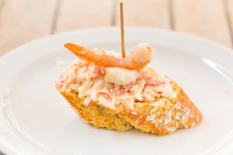 Spanish tapas stock image. Image of toothpick, restaurant - 54067305