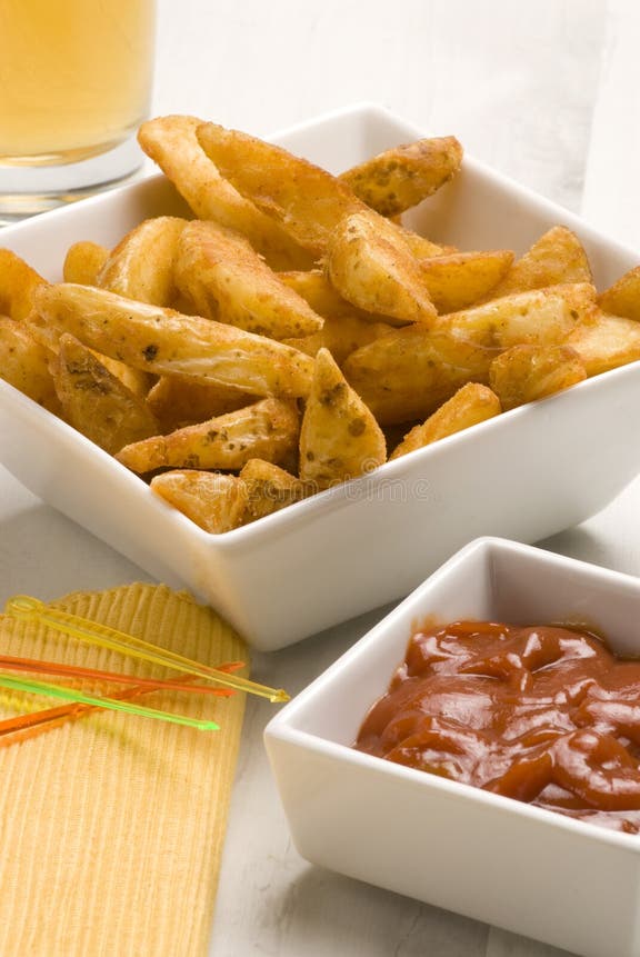 Spanish Tapas. Spicy Potatoes. Stock Photo - Image of cooked, spanish ...