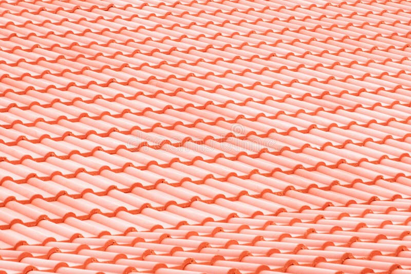 Spanish Tile Roof. Abstract Background Texture Mediterranean ...