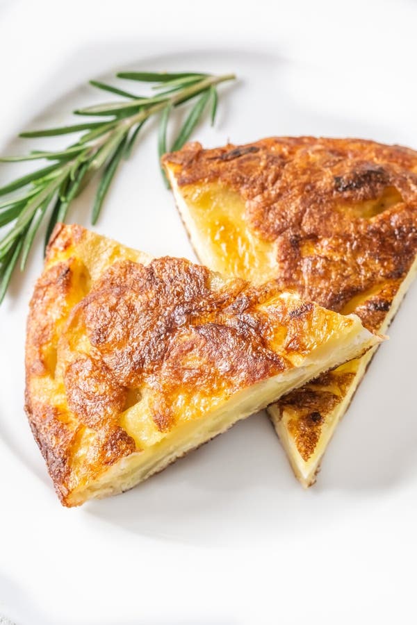 Spanish tortilla omelette stock photo. Image of frittata - 268018148