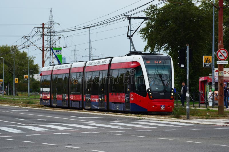 Spanish Tram in Belgrade Serbia Editorial Stock Photo - Image of lane ...