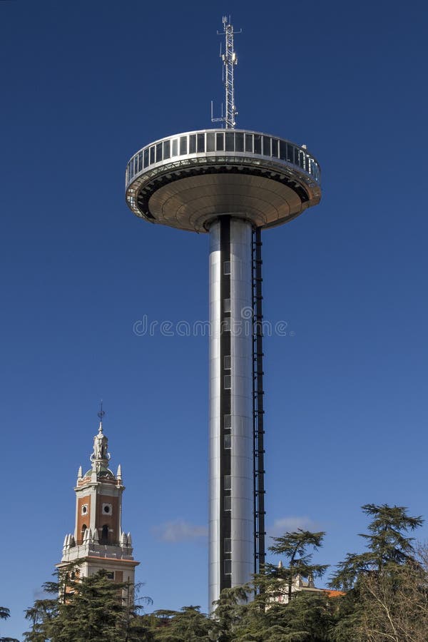 Spanish TV tower stock photo. Image of sign, architecture - 29077786