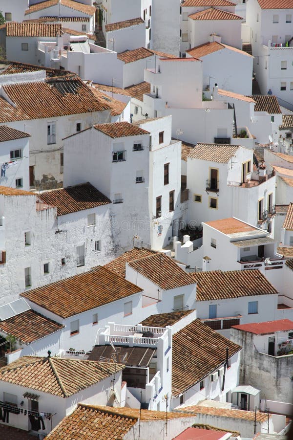 Spanish village stock photo. Image of andalusia, homes - 25100070