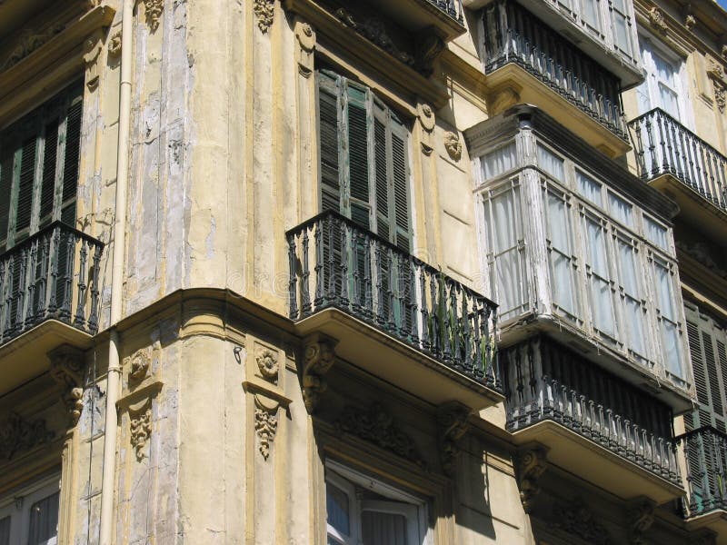 Spanish windows stock photo. Image of west, western, europe - 132890