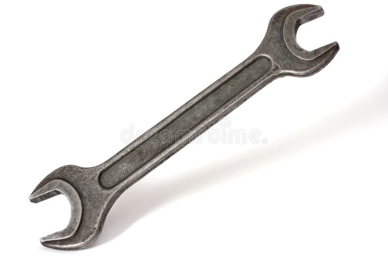 Old Spanner stock image. Image of rust, strength, dirty - 3837497