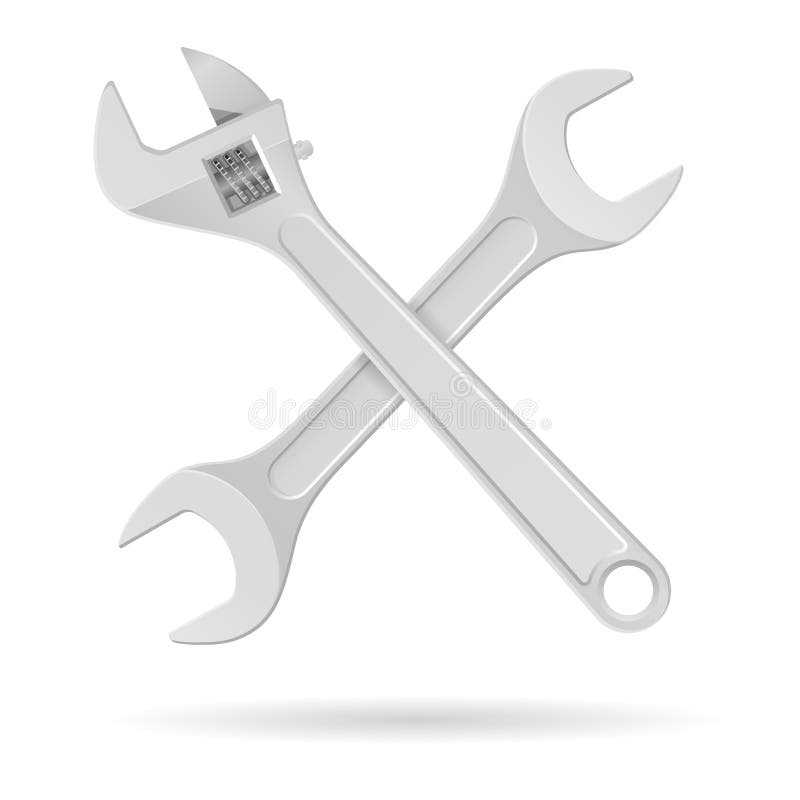 Wrench - Metal Spanner Icon Vector Design Template Stock Vector ...