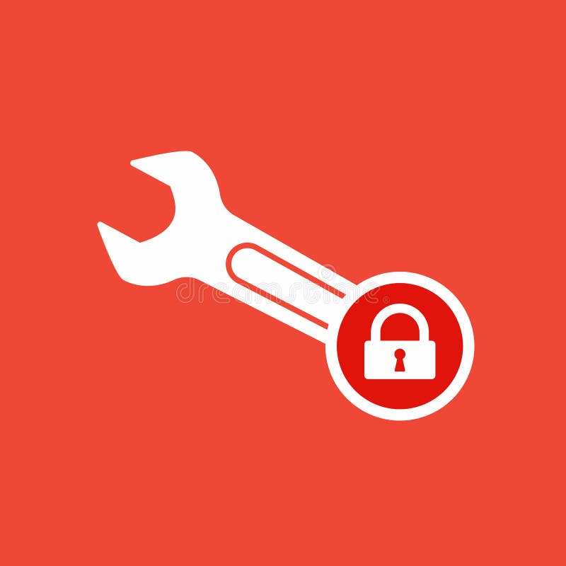 Spanner Icon with Settings Sign. Spanner Icon and Customize, Setup ... Spanner Icon with Settings Sign. Spanner Icon and Customize, Setup ...