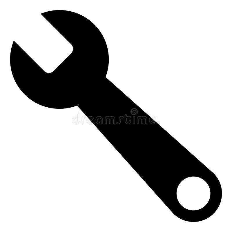 Spanner Icon. Elements Of Construction Tools Icon. Premium Quality ...