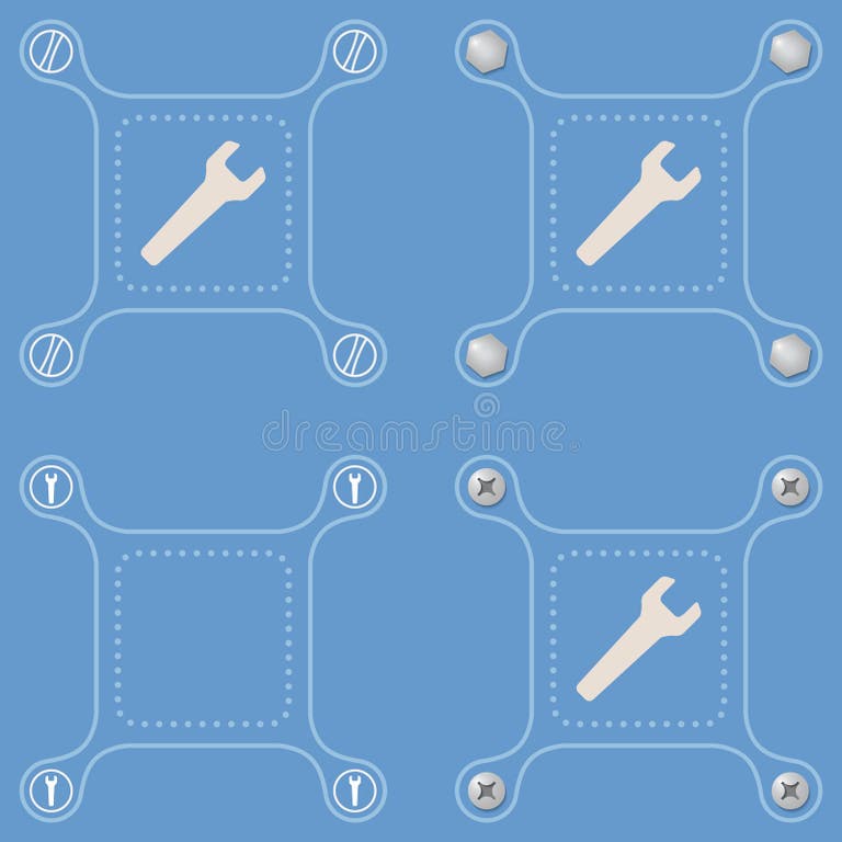 Spanner stock vector. Illustration of flat, message, border - 54240503