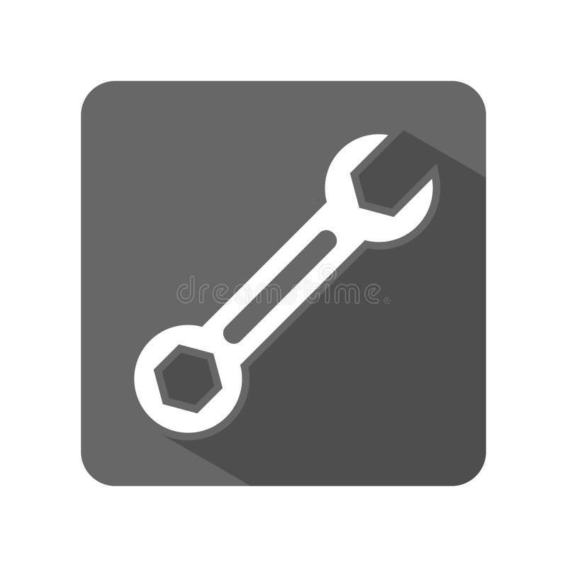 Spanner. Vector Illustration Decorative Design Stock Vector ...