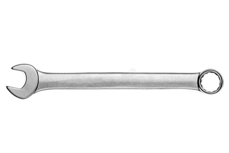 Spanner Wrench on White Background. Stock Image - Image of mechanical ...