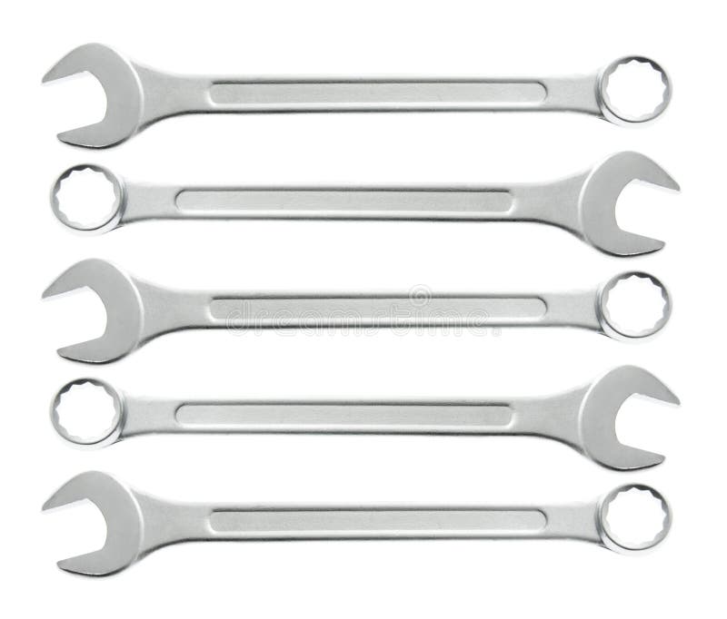 Spanners stock photo. Image of life, home, wrenches, cutout - 10466020