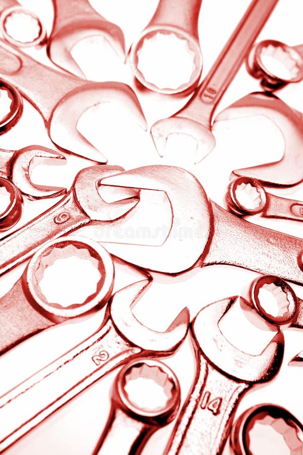 Spanners stock photo. Image of macro, repair, workshop - 3685956