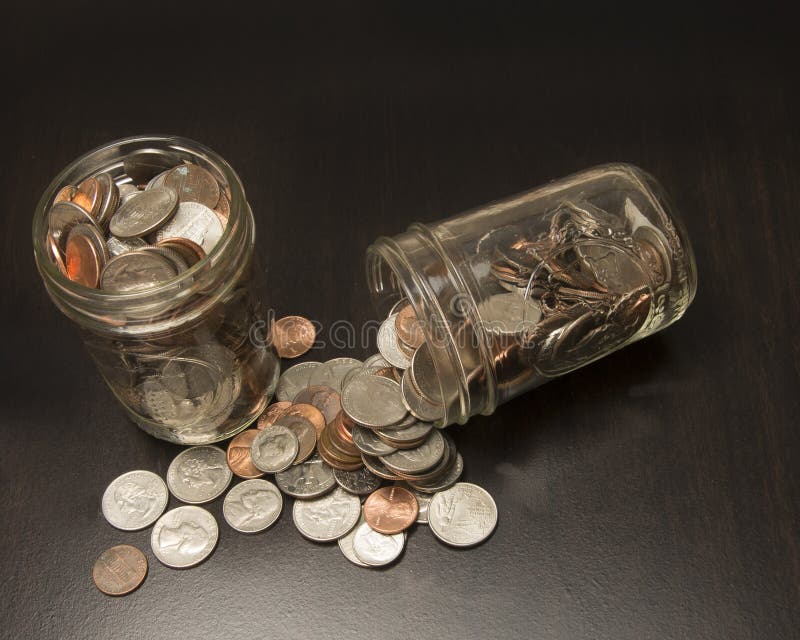 Spare Change stock photo. Image of currency, coin, silver - 78779188