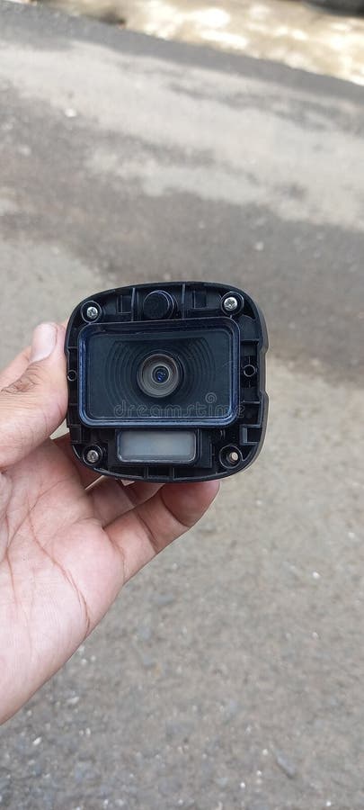 Spare Part Camera CCTV Outdoor Front View Stock Photo - Image of ...