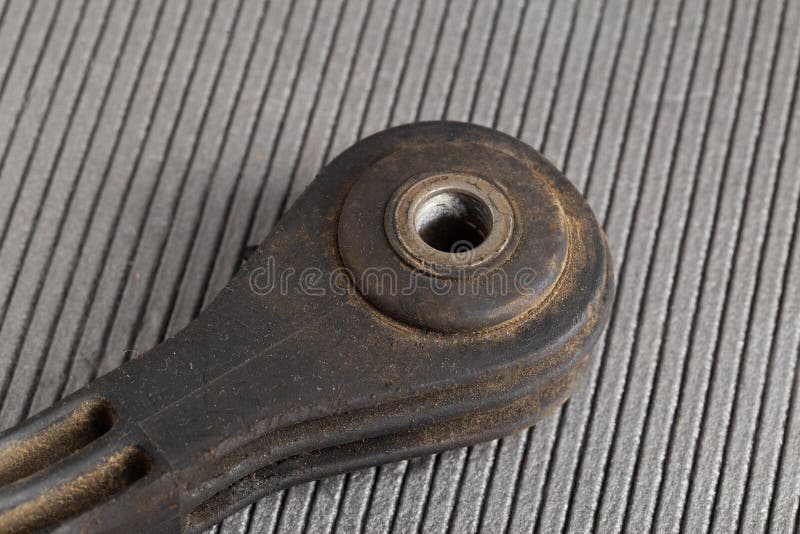 Spare Part from Car Suspension, Stabilizer Link. Macro Stock Photo ...