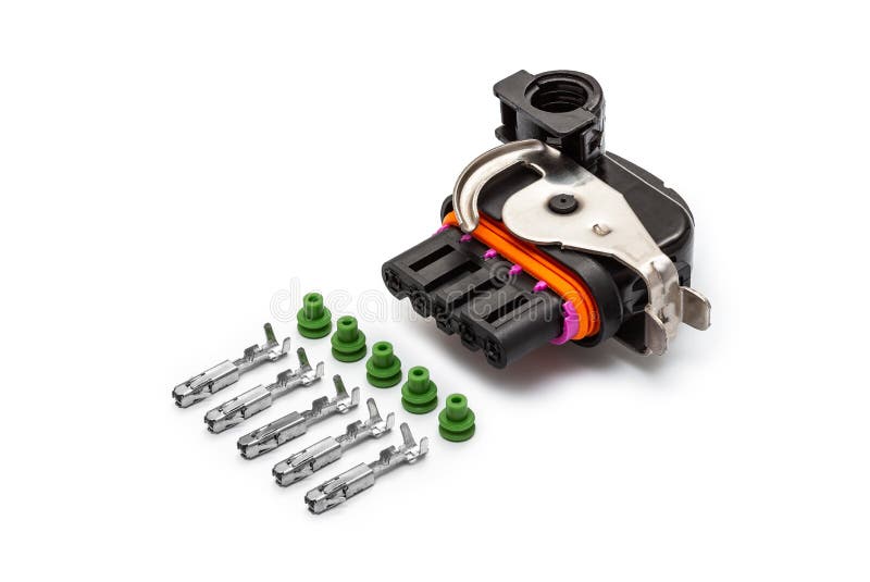 Connector for Wiring in Industry Stock Photo - Image of accessory ...