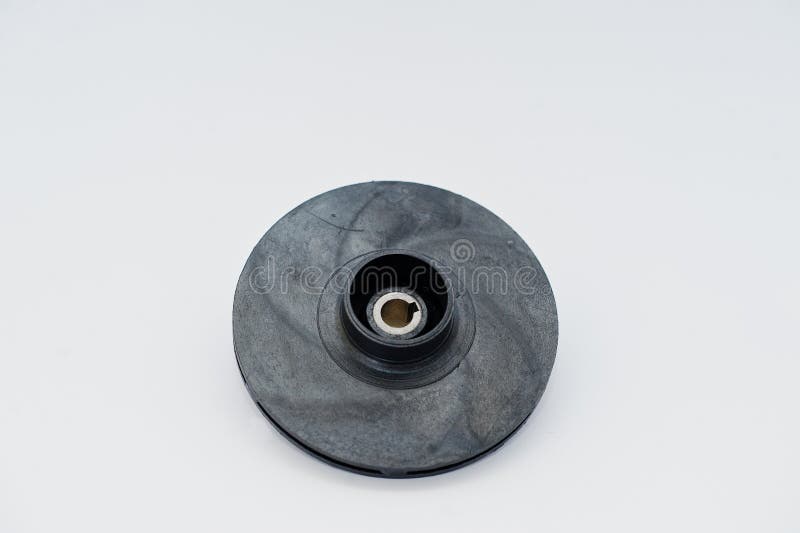 Spare Part Round Disc for Water Pump Isolated on White Stock Photo ...