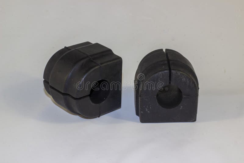 Spare Parts for the Car. Stabilizer Bushings. Stock Image - Image of ...