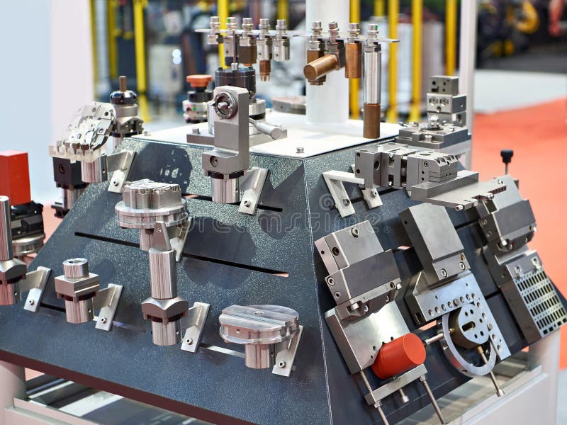 Spare Parts of Coordinate Measuring Machine Stock Image - Image of ...