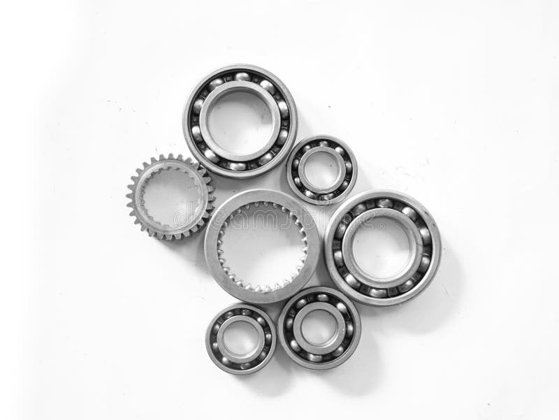 Spare Parts Inside the Engine Stock Image - Image of lighting, pattern ...