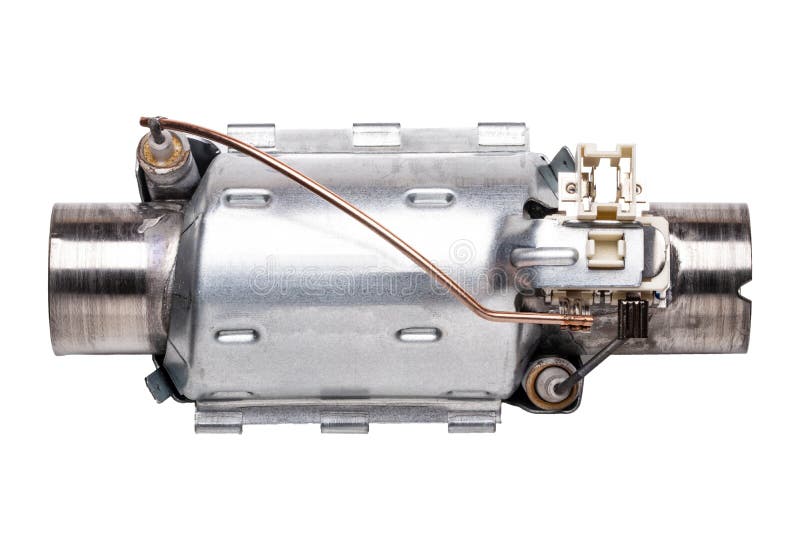 Spare Parts Isolated. Macro of Electric Heating Element for a ...