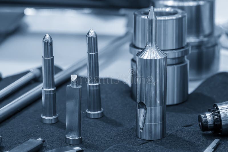 The Spare Parts of Press Die Manufacturing Process Stock Image - Image ...