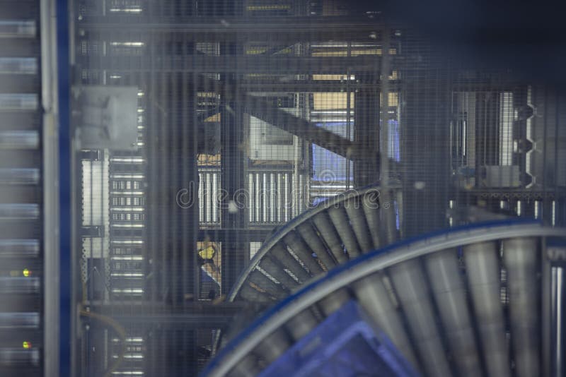 Spare Parts on the Storage Racks Stock Image - Image of racks ...