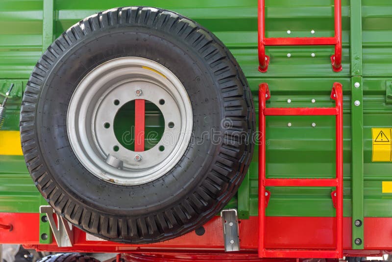 Spare Wheel Trailer stock photo. Image of equipment - 197083824