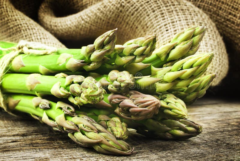 Spargel stockfoto. Bild von horizontal, bündel, speisekarte - 49345544