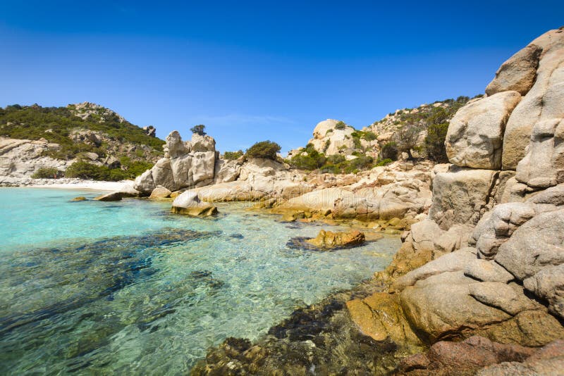 Spargi Island, Archipelago of Maddalena, Sardinia Stock Image - Image ...