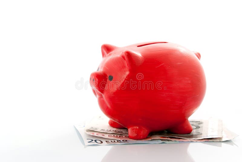 Spargris fotografering för bildbyråer. Bild av kaukasisk - 31497583